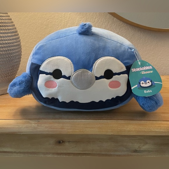 Squishmallows | Toys | Babs Blue Jay Squishmallows Stackables | Poshmark